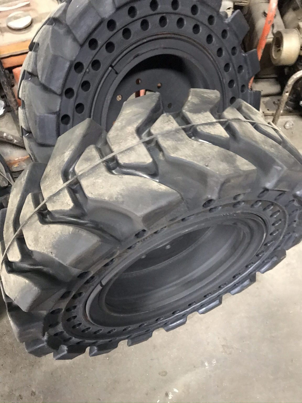 Bobcat Solid Tires | 12@16.5 Size | Skid Steer Fit